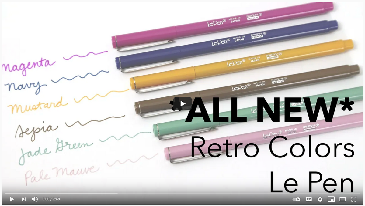 LePen Retro Colors — Marvy Uchida