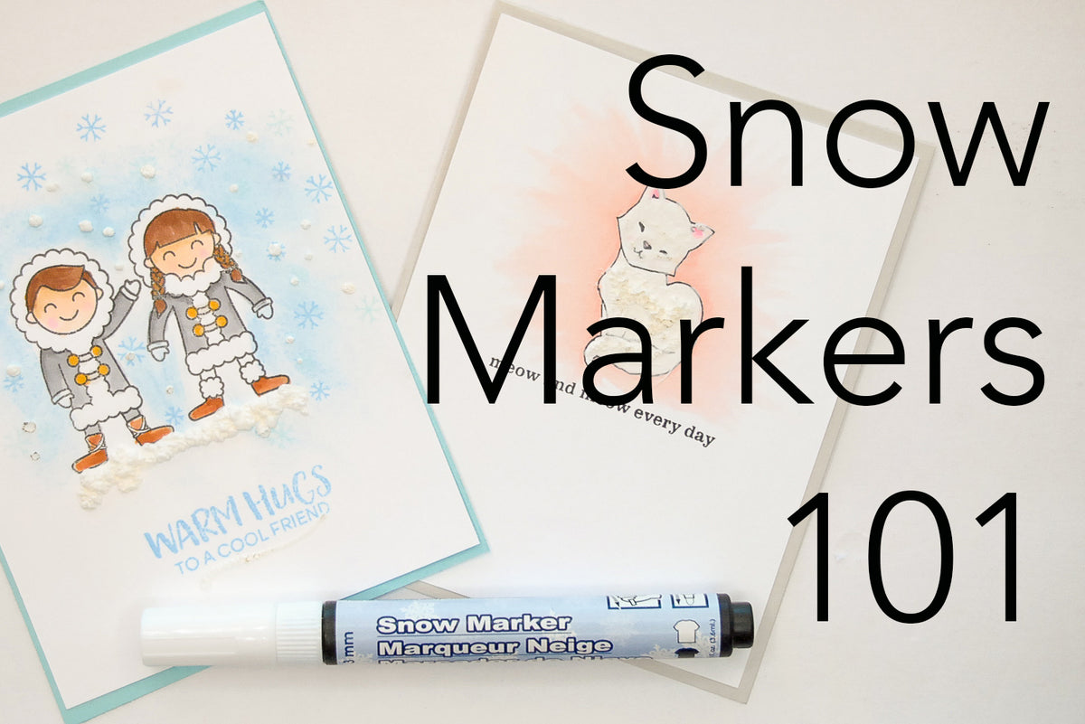 Snow Marker 101 — Marvy Uchida