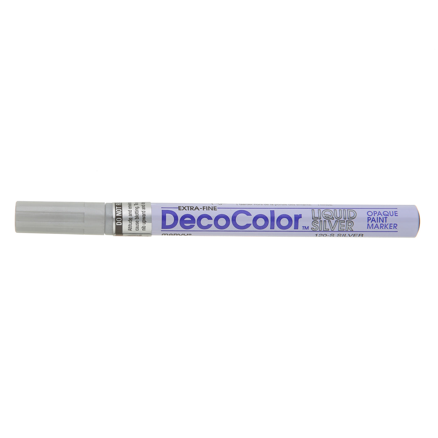 DECOCOLOR® LIQUID GOLD/SILVER PAINT MARKER EXTRA FINE — Marvy Uchida