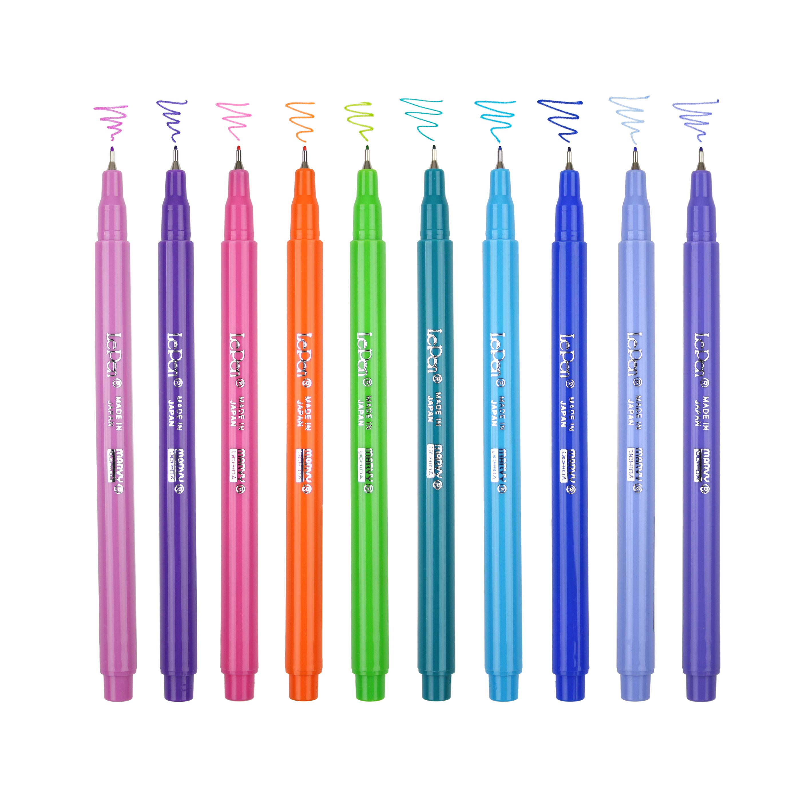 LE PEN 10 PIECE BRIGHT SET — Marvy Uchida