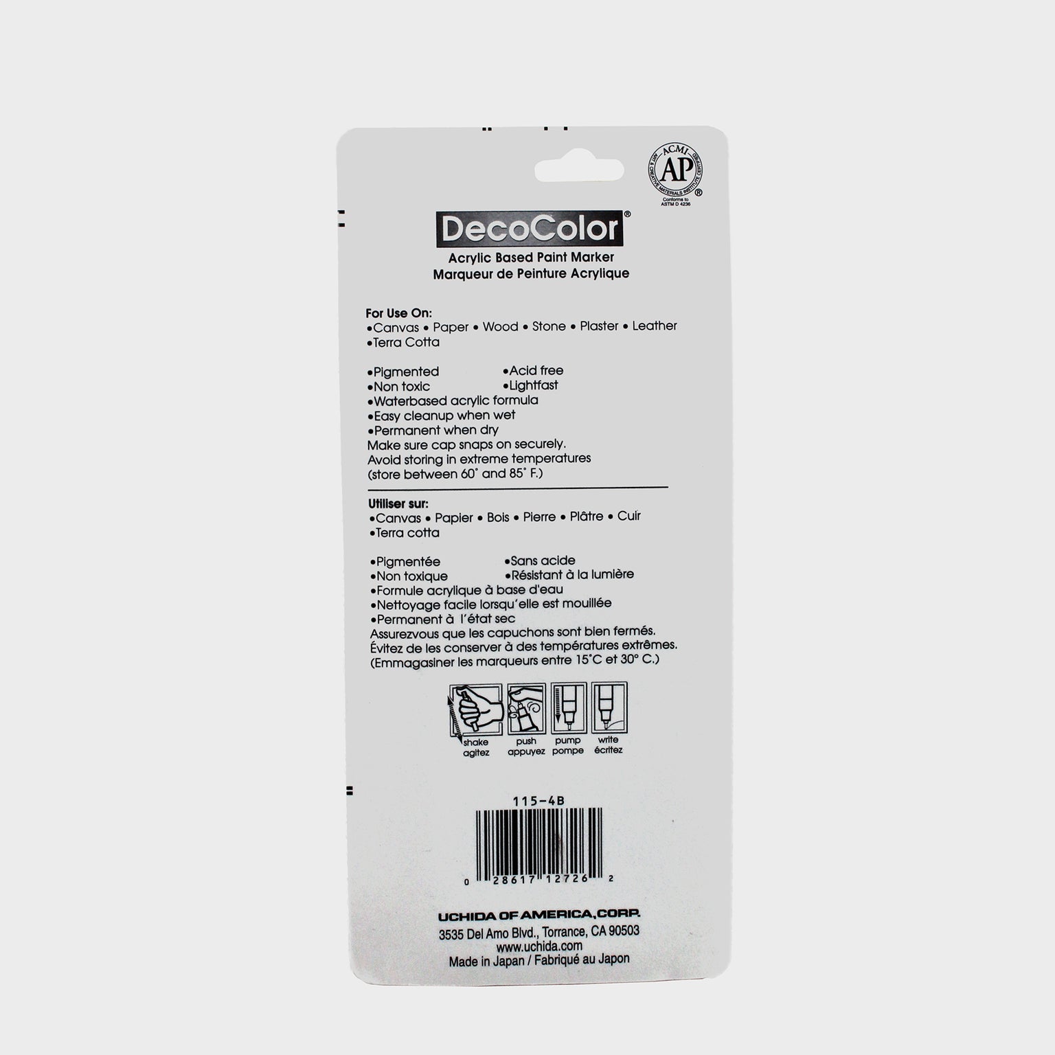 Decocolor Markers — Marvy Uchida