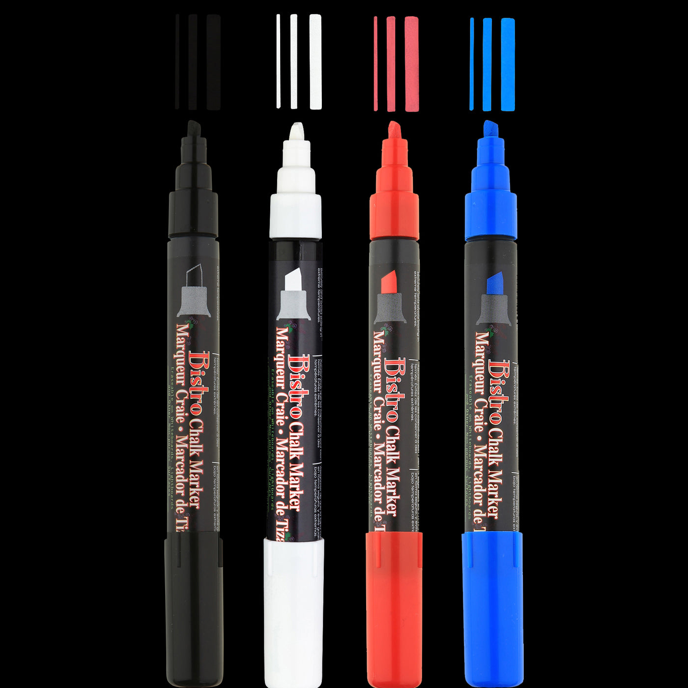 BISTRO CHALK MARKER CHISEL TIP SETS — Marvy Uchida