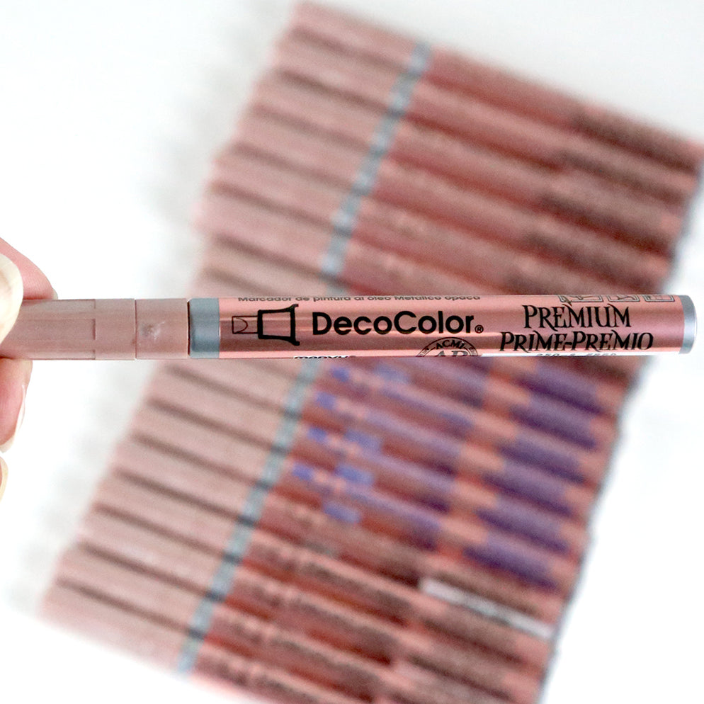 DECOCOLOR® PREMIUM CHISEL TIP - ROSE GOLD — Marvy Uchida